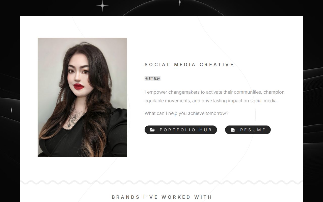 Izzy Santa Maria's Portfolio